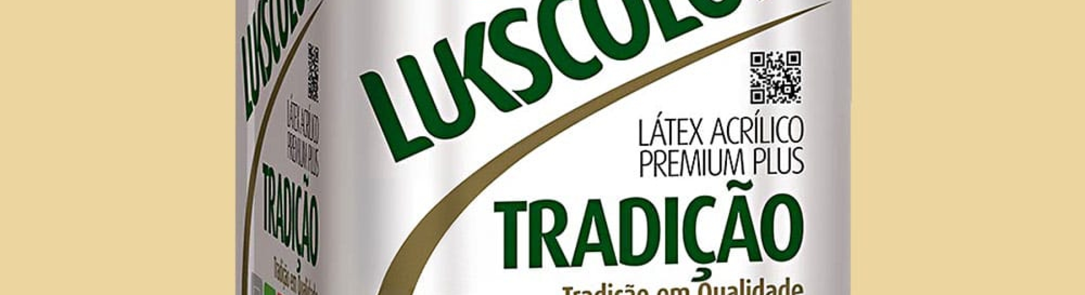 tinta latex acrilico premium lukscolor tradicao cor marfim 18l | CS Tintas